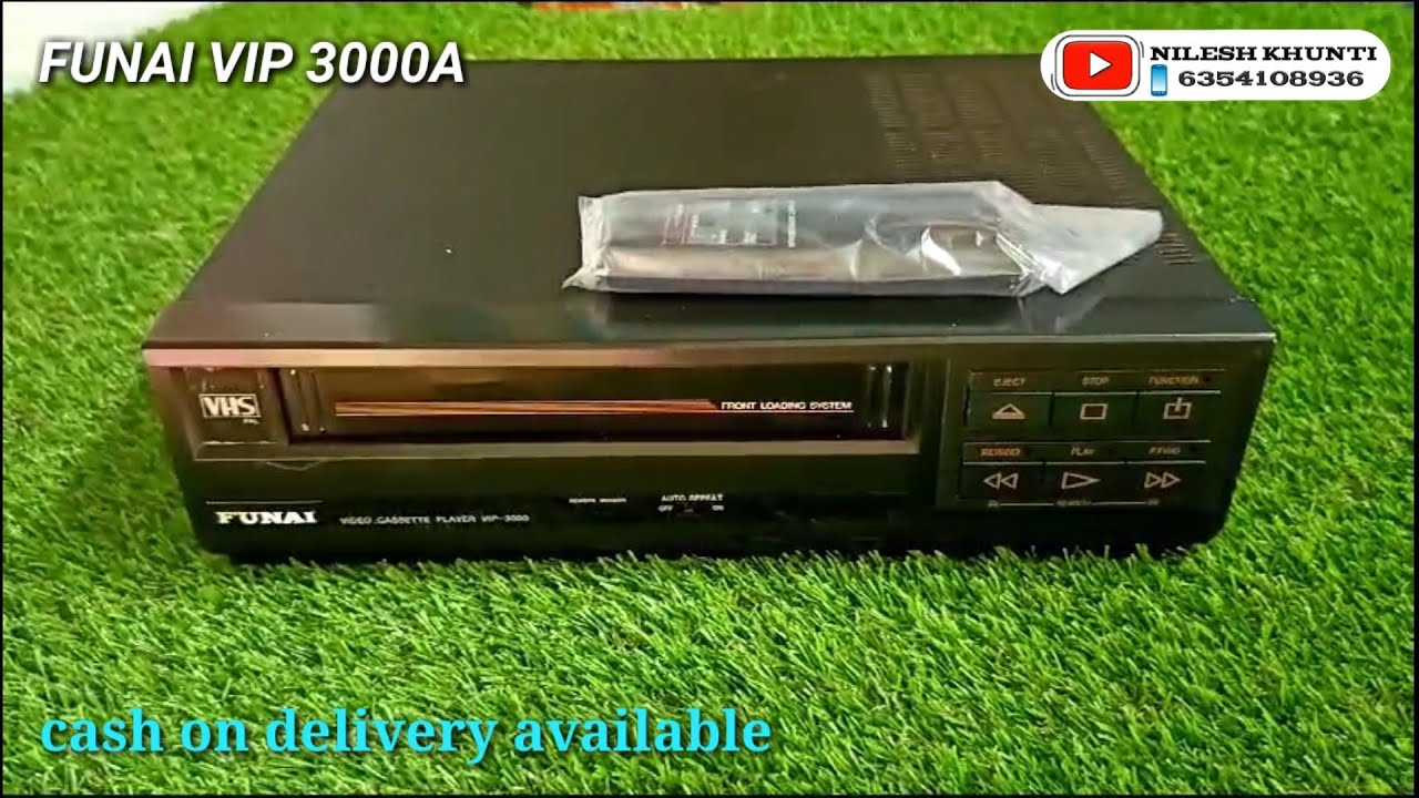 FUNAI VIP 3000A VCP With remote SOLD (Himachal) #call6354108936 - YouTube
