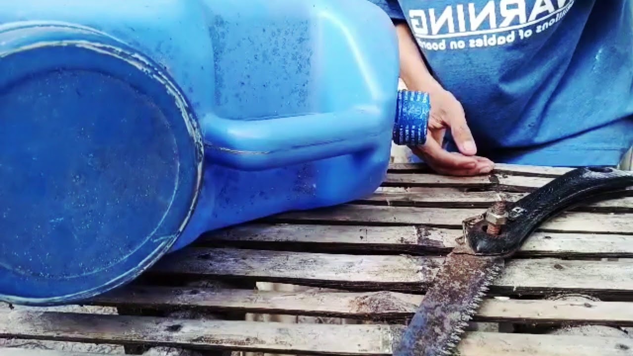 How to make Seedbox out of Water Container - YouTube