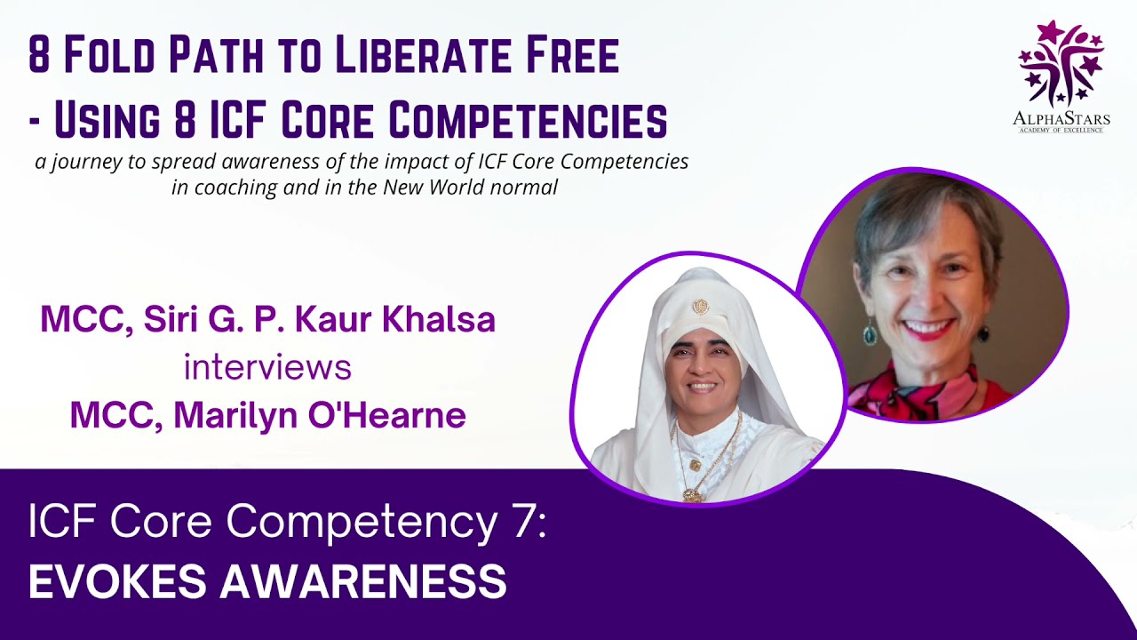 ICF CC7: Evokes Awareness with MCC, Marilyn O'Hearne - YouTube