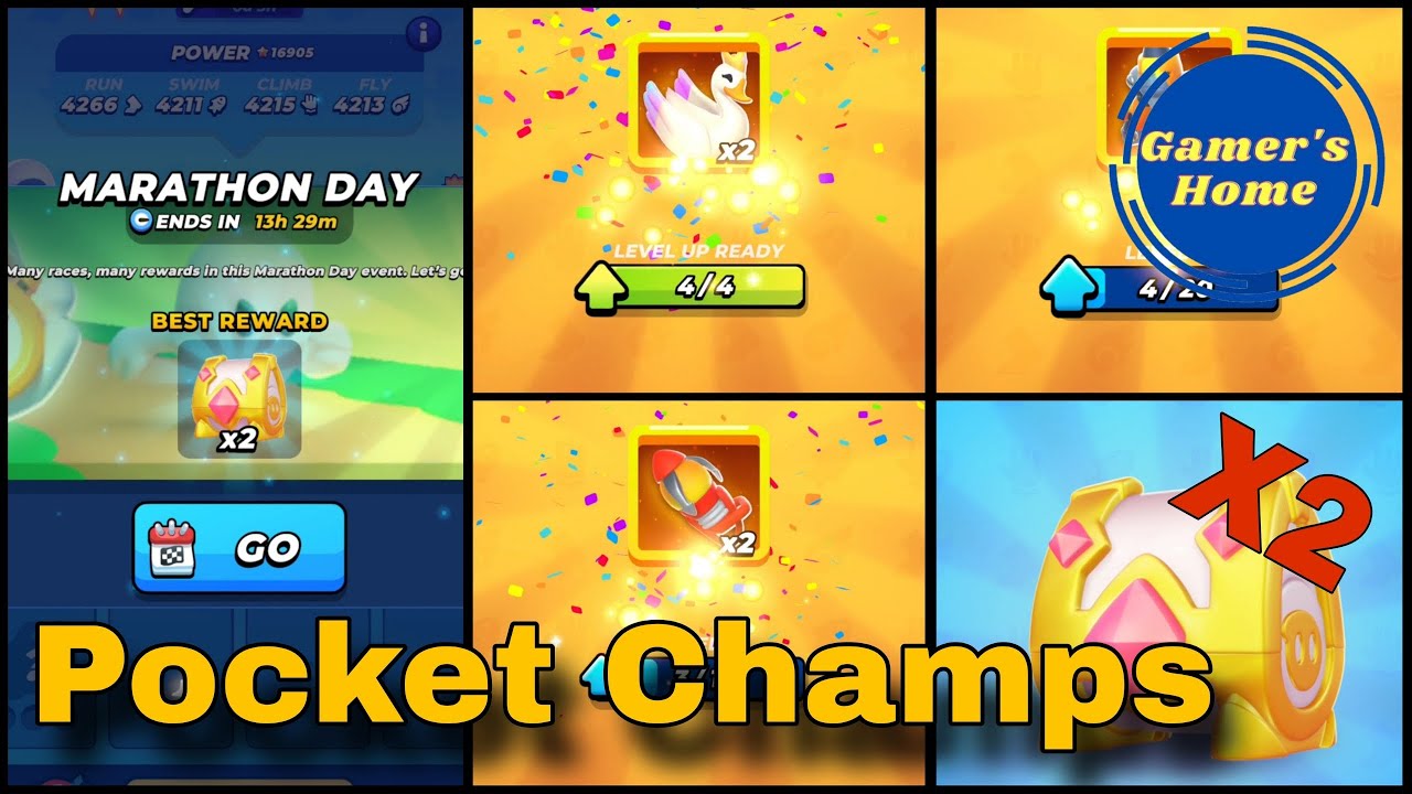 NEW EVENT Pocket Champs PVP Racing Games Gameplay - YouTube