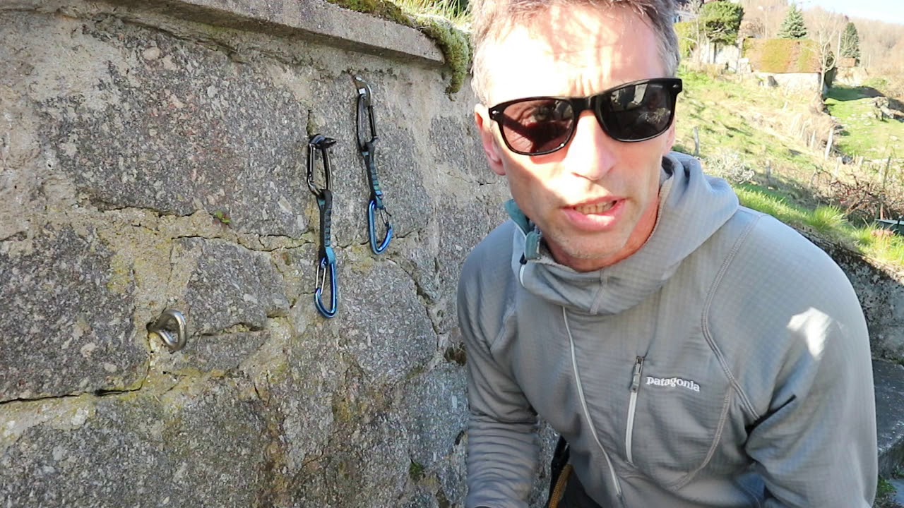 Tuto relais grande voie escalade - YouTube