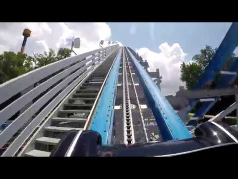 Twisted Cyclone at Six Flags Over Georgia on-ride POV - YouTube