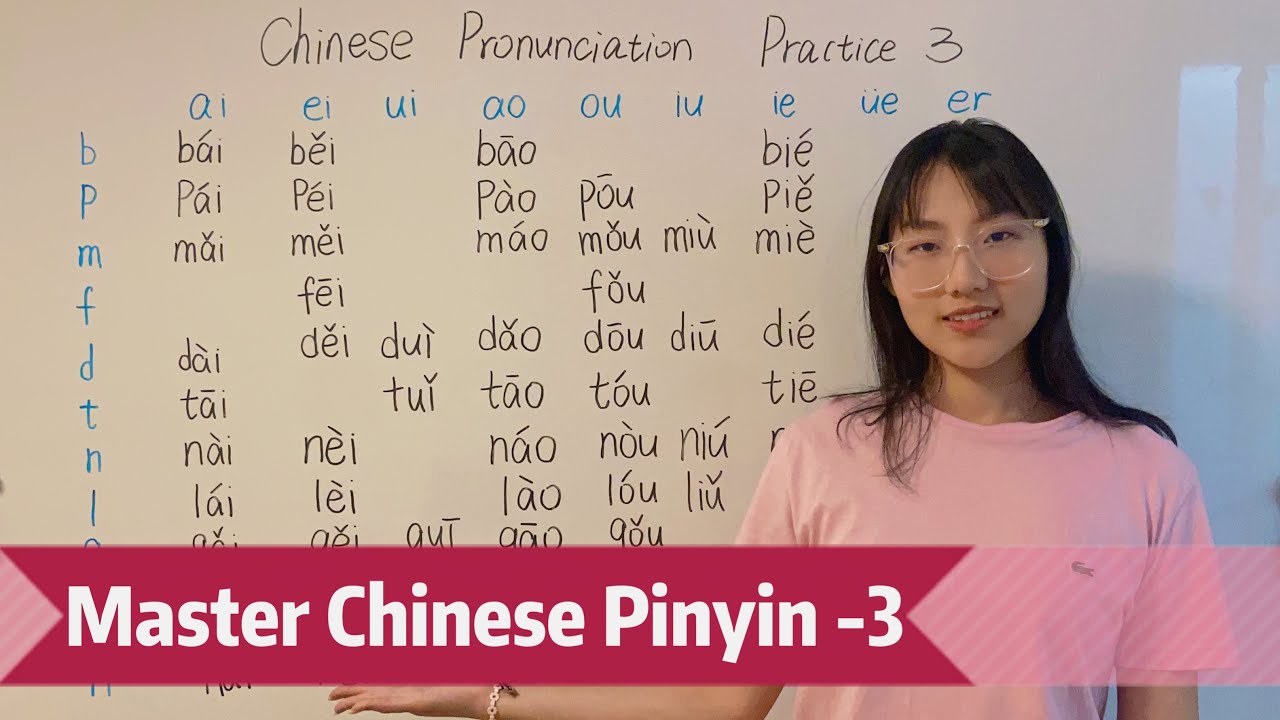 Step-by-Step Chinese Pinyin Guide 3 - YouTube