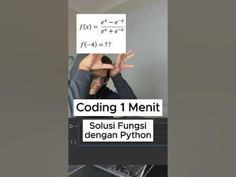 Sepertinya tidak sampai 1 menit - Coding 1 Menit #coding #matematika #python - YouTube