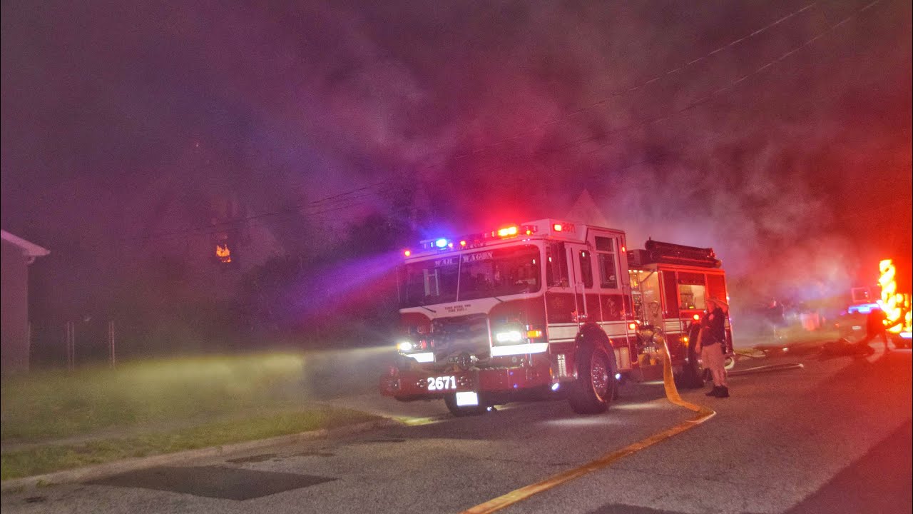 2nd Alarm House Fire Toms River Nj S Gateway 8-1-24 - YouTube