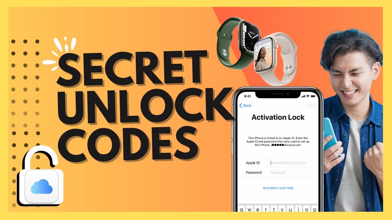 Secret Unlock Codes! How to Remove iCloud Activation Lock on any iPhone ...