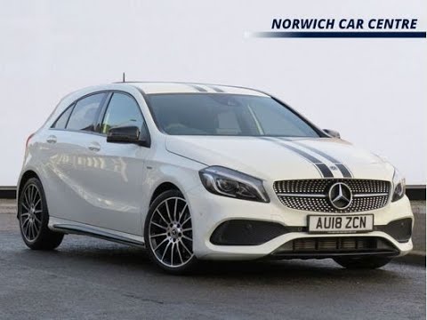 2018 18 MERCEDES-BENZ A-CLASS 1.6 A 200 WHITE ART EDITION 5d 154 BHP ...
