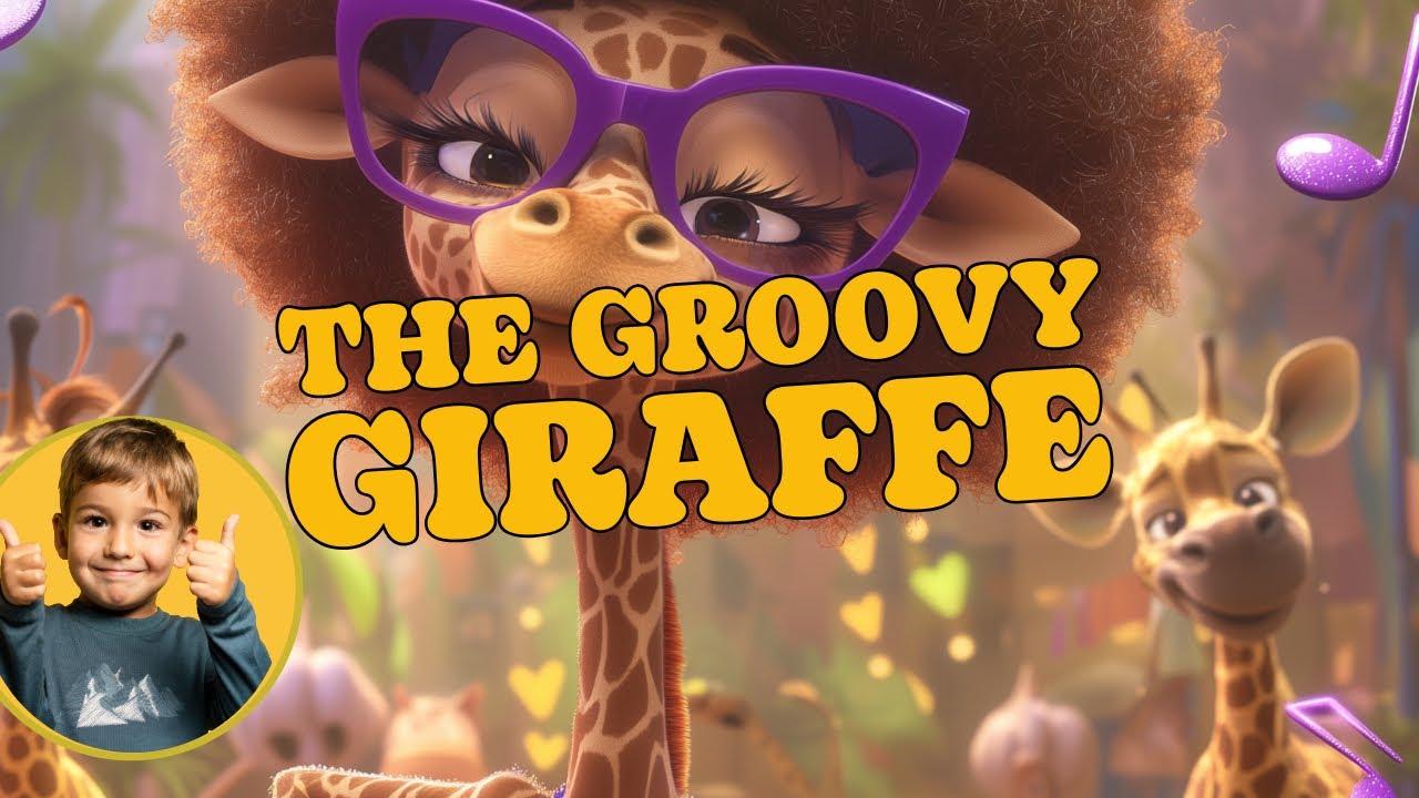 The Groovy Giraffe - Will her dance moves save the jungle? #animation # ...