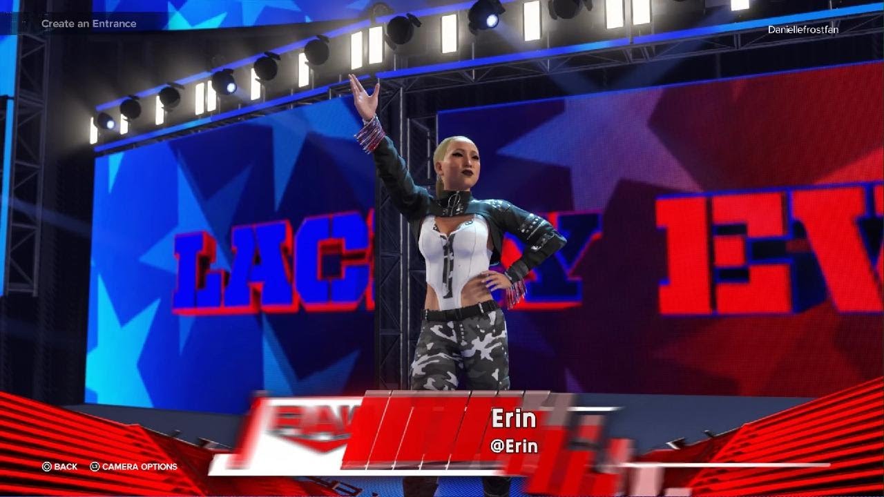 AWA returns to WWE 2K23: Erin - YouTube