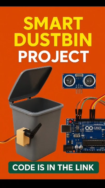 "I Made a SMART DUSTBIN Using Arduino! 🤖 | Automatic Lid Opener with ...