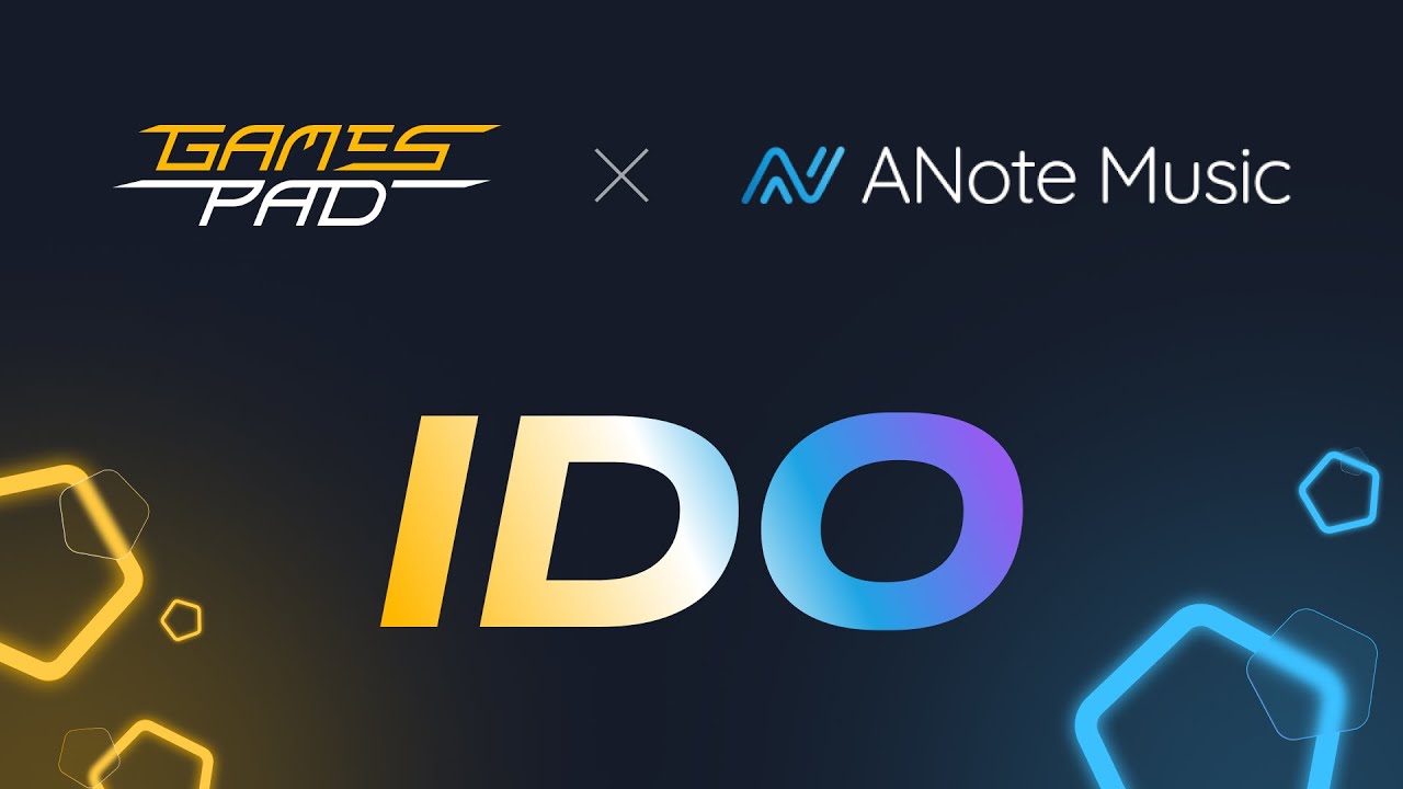 ANote Music #IDO launch on 🚀 #GamesPad! - YouTube