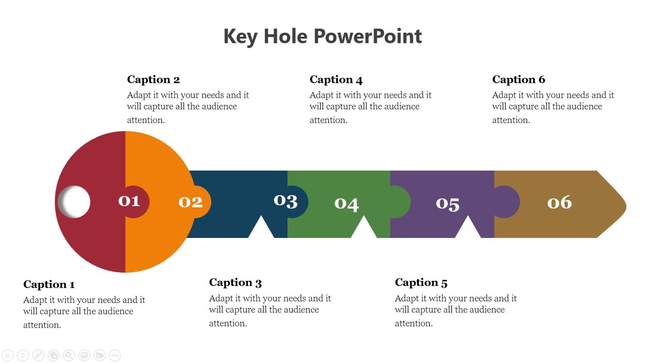 How to Create a Key Hole Diagram in PowerPoint - YouTube