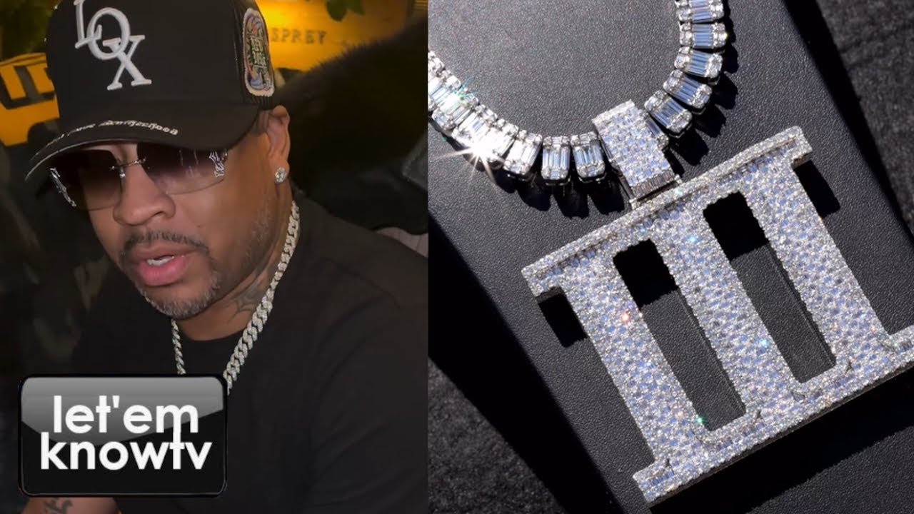 Allen Iverson Diamond Chain From Pristine Jewelers Mean So Much To Him ...