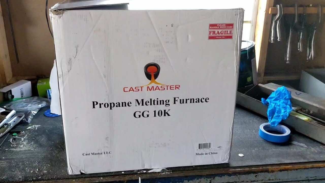 Unboxing and Review of Cast Master GG 10K Casting Forge - YouTube