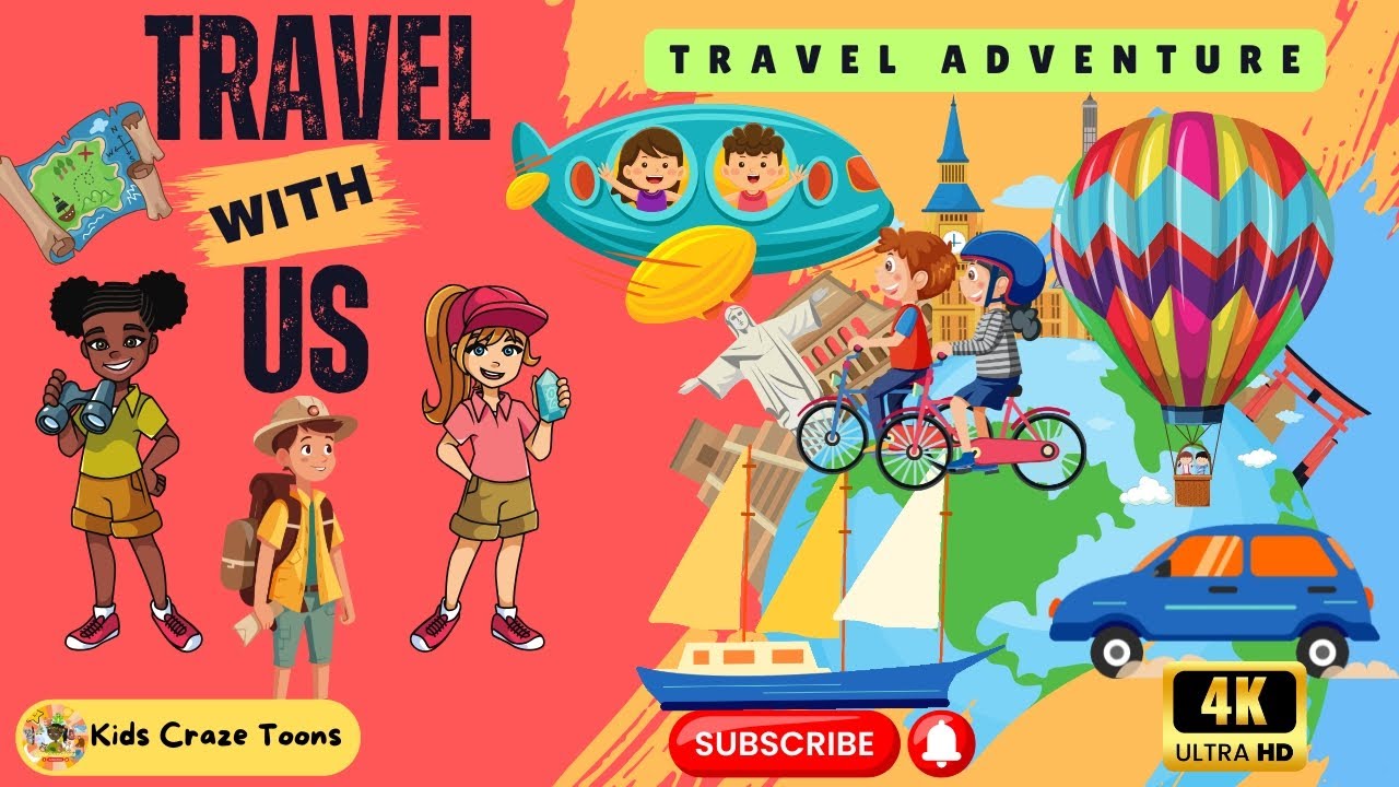⛵ Travel with Us: Join the Ultimate Fun Learning Travel Adventure!🚗 ...