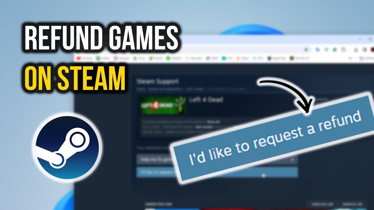 How to Refund Games on Steam - YouTube
