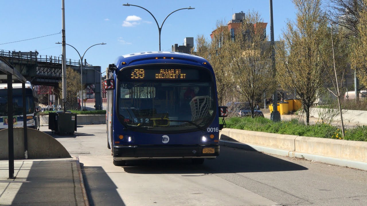 NYCT Bus 2021 60fps: 2017 Proterra Catalyst BE40 E2 #0016 on the B39 ...