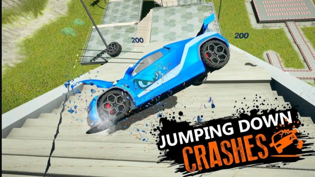 Beam Drive Car Crash Simulator - Android Gameplay - YouTube
