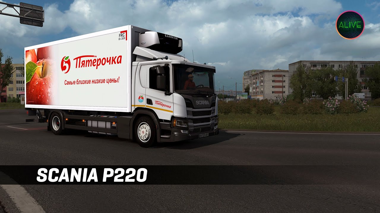 [ETS 2 1.39] ОБЗОР МОДА SCANIA P220 - YouTube