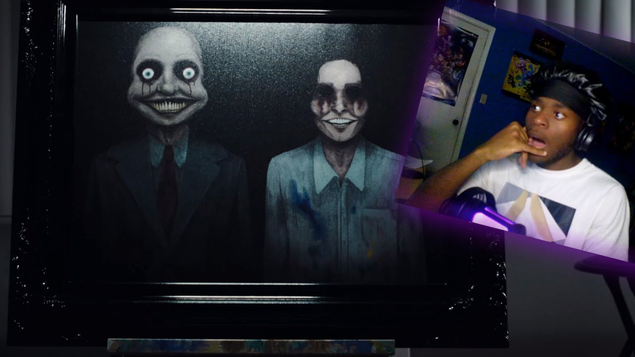 THIS PAINTING IS CURSED.. [MAD SCARY MONDAYS #2] - YouTube