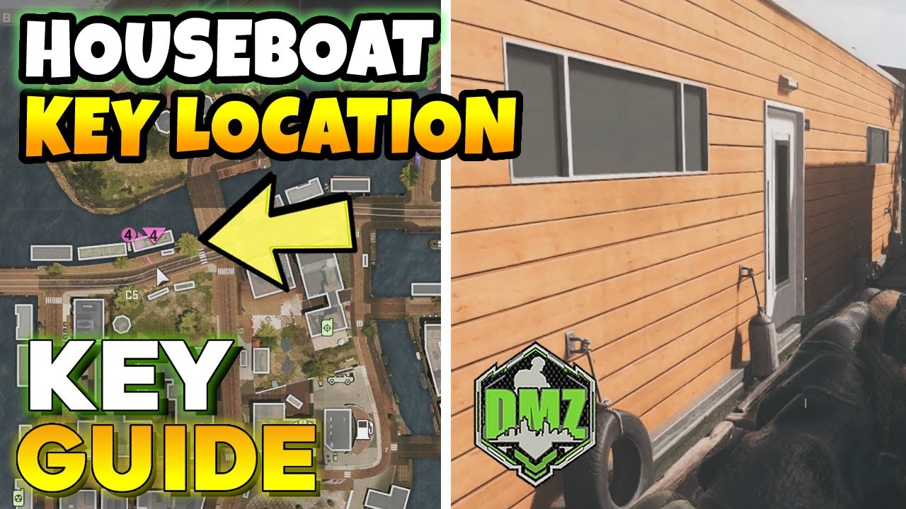 DMZ Houseboat Key Location Guide - YouTube