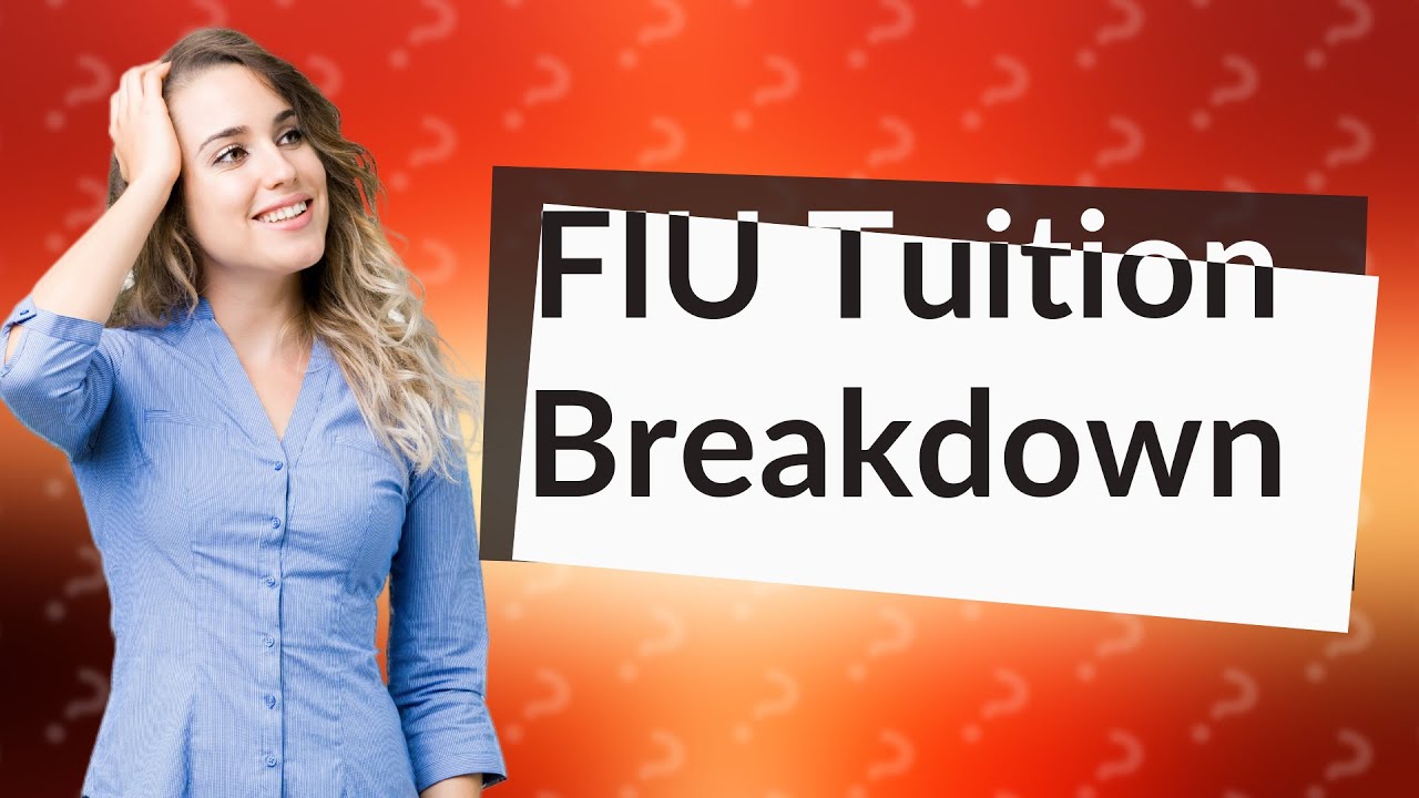 How much is FIU tuition per year? - YouTube