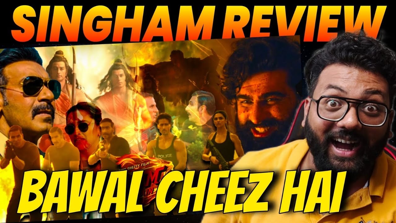Singham Again Trailer Out Now Official Trailer Review Rohit Shetty Cop ...