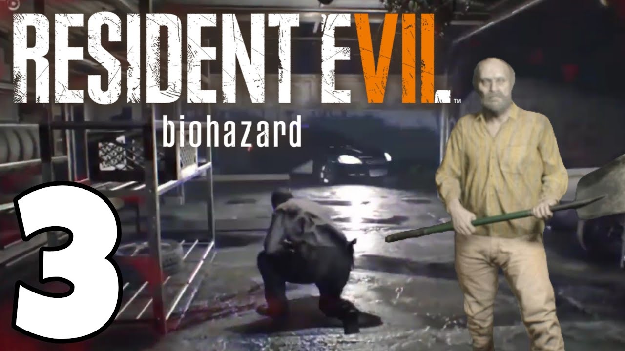 Kampf gegen Jack Baker in der Garage 👻 Resident Evil 7 Biohazard PS4 #3 ...