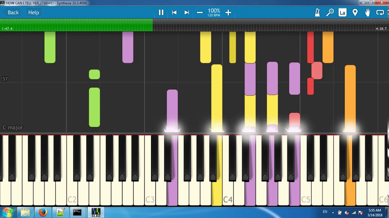 HOW CAN I TELL HER_(716041)[Synthesia piano tutorial] - YouTube