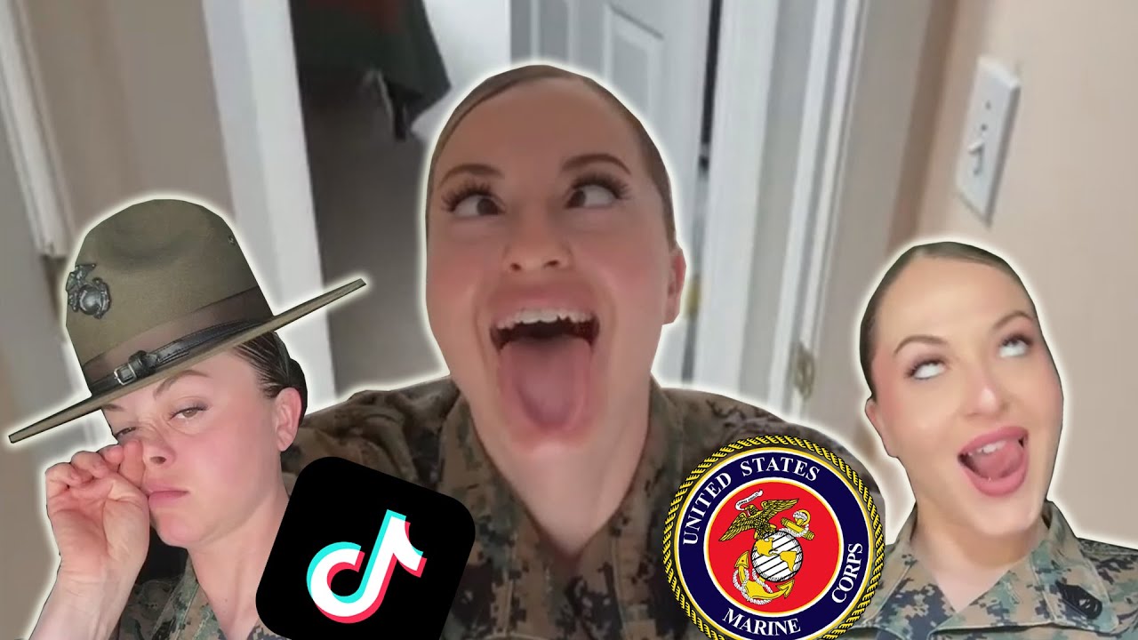 Reviewing A TikToker: Cringe US Marine Discovers TikTok - YouTube