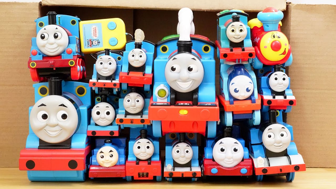 Thomas & Friends toys come out of the box Tomy Fanclub - YouTube
