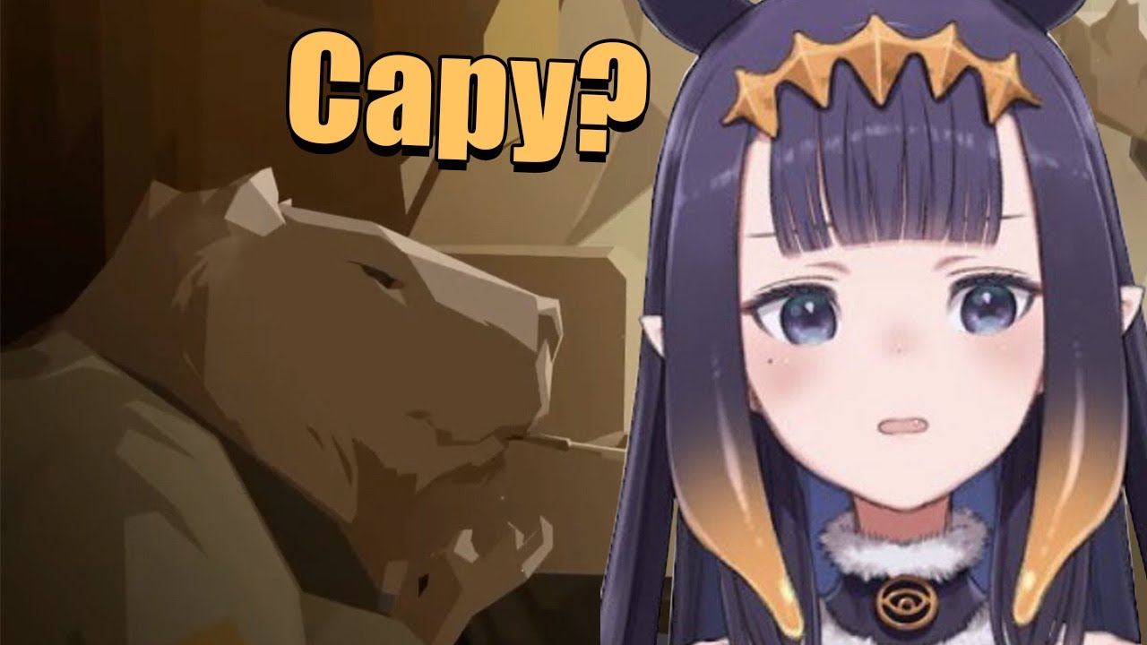 Ina meets Evil Capybara - YouTube