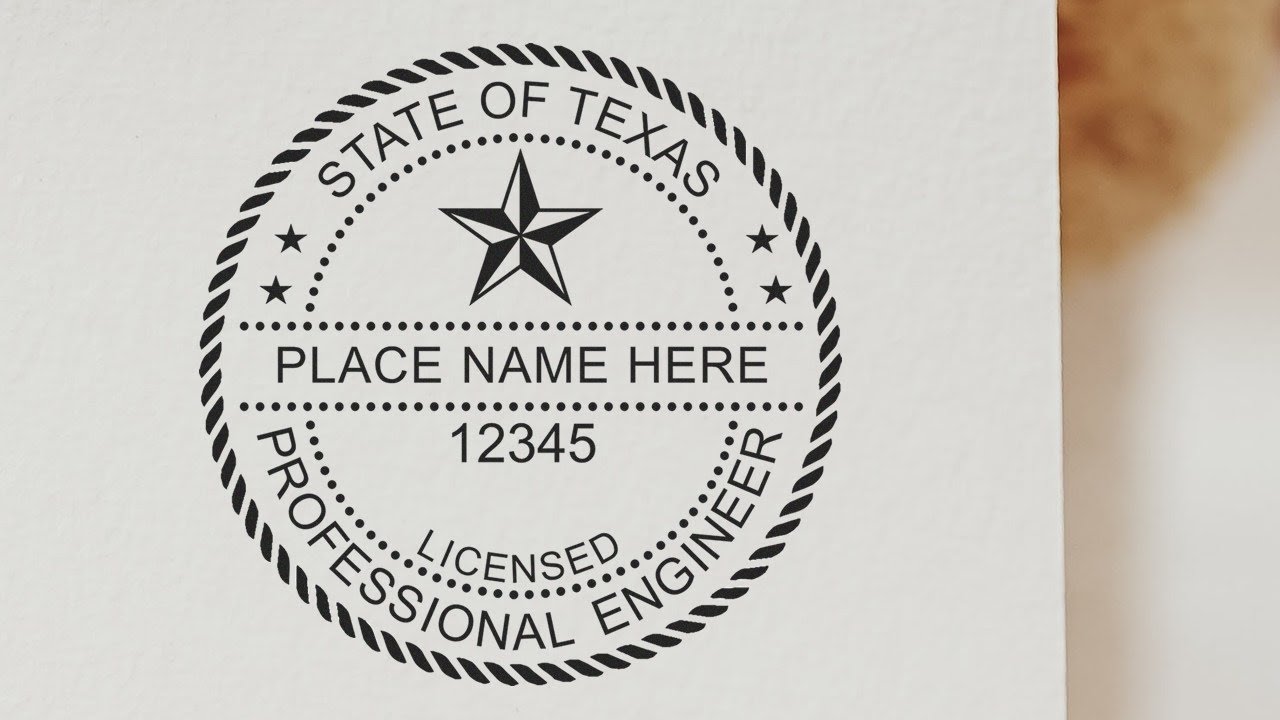 Texas Engineer Stamps and Seals | Engineer Seal Stamps (ESS) - YouTube