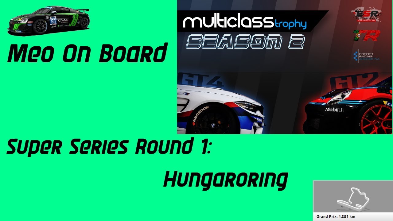 Meo On Board!: Multi Community Super Series 2 @ Hungaroring - YouTube