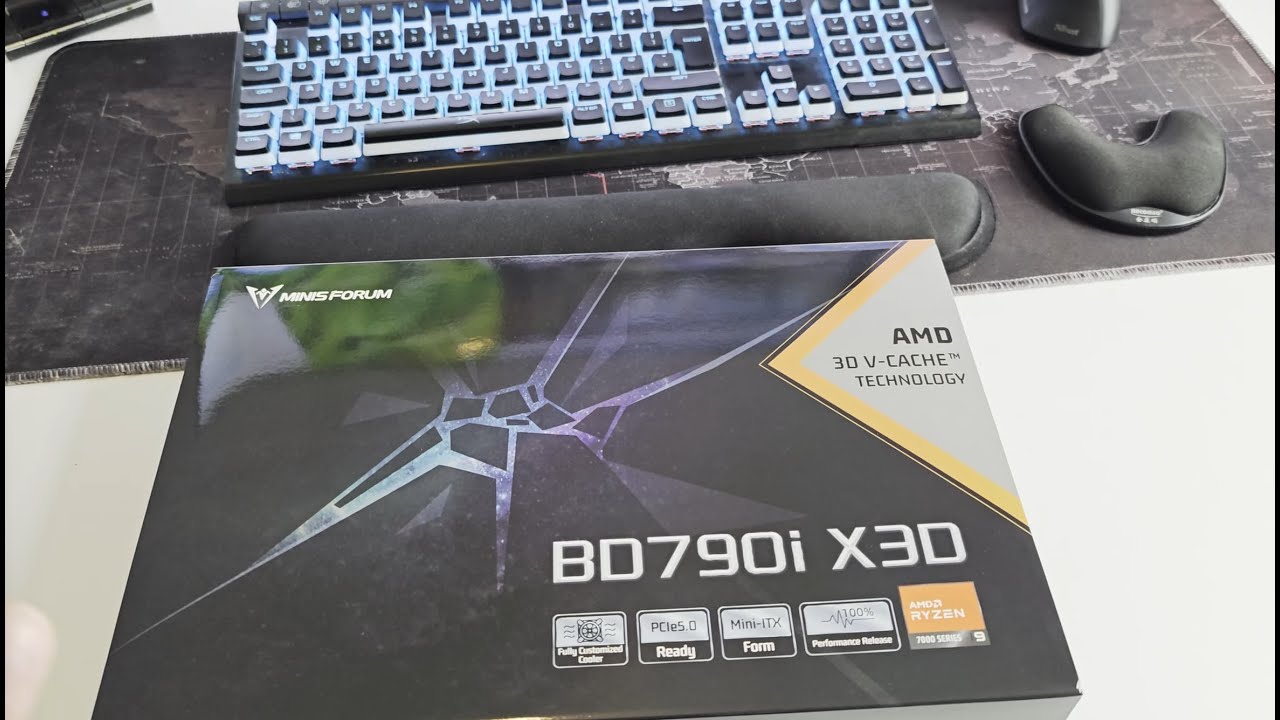 Minisforum BD790i X3D Review, Unboxing, 7900 XTX Workstation Build with ...