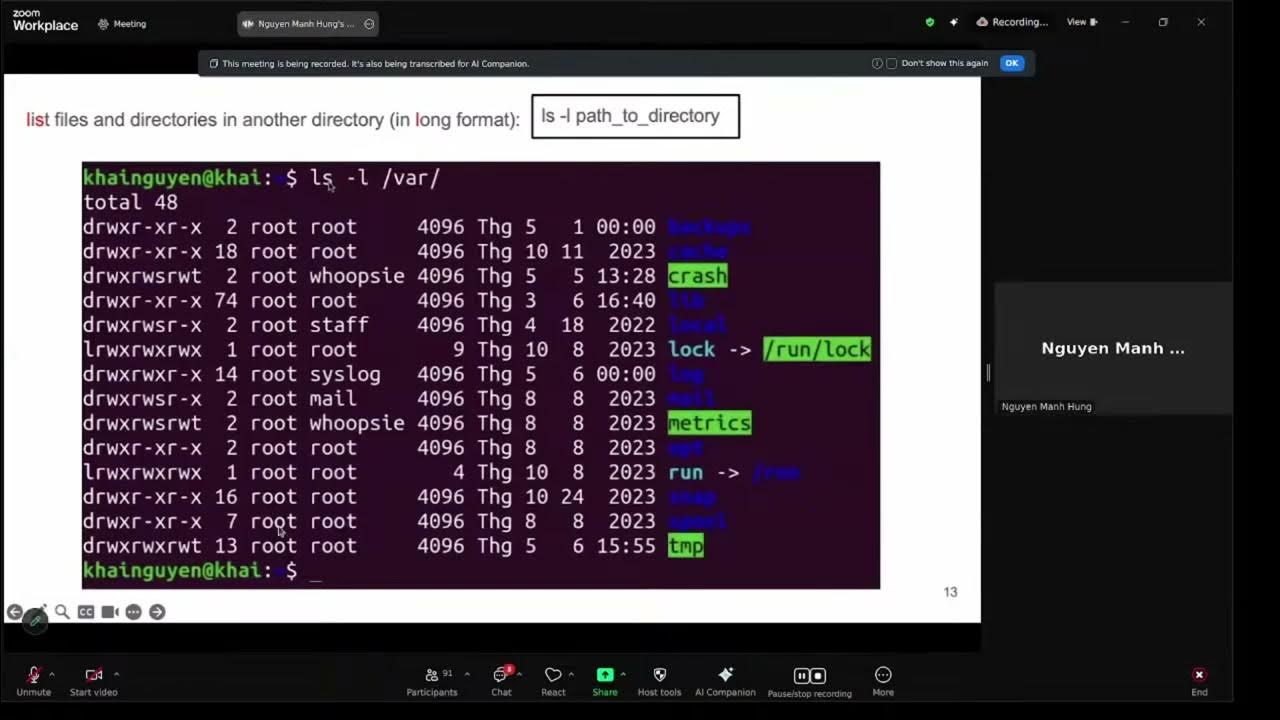 Lecture 02.2.3: Introduction to Linux command lines - YouTube