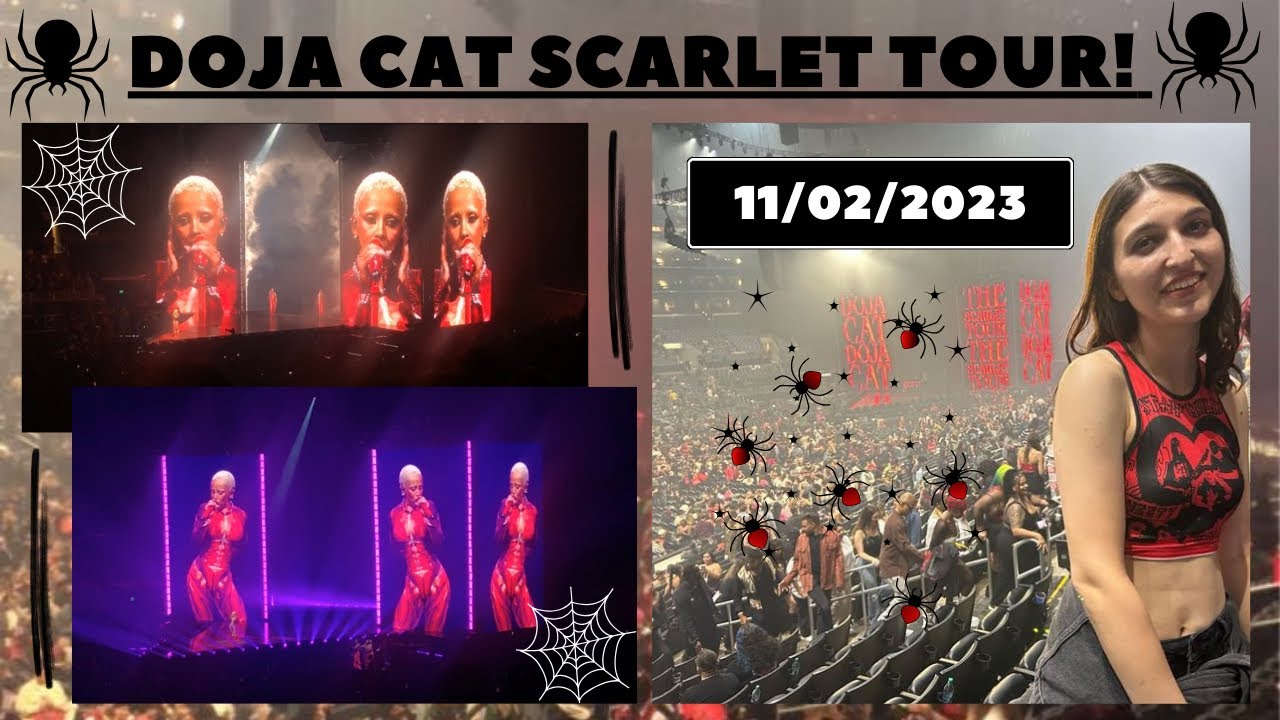 I've Waited Years For This: The Doja Cat Scarlet Tour Vlog - YouTube