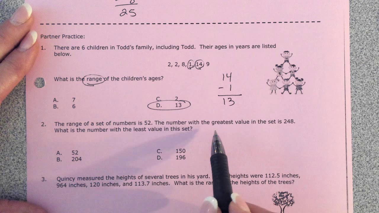 Range - Measure of Spread - YouTube