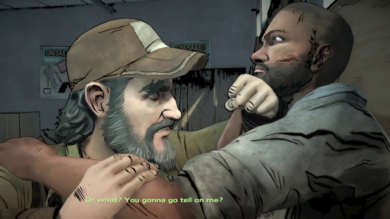 REGGIE FALLS, CLEM FINDS LUKE - The Walking Dead: The Telltale ...