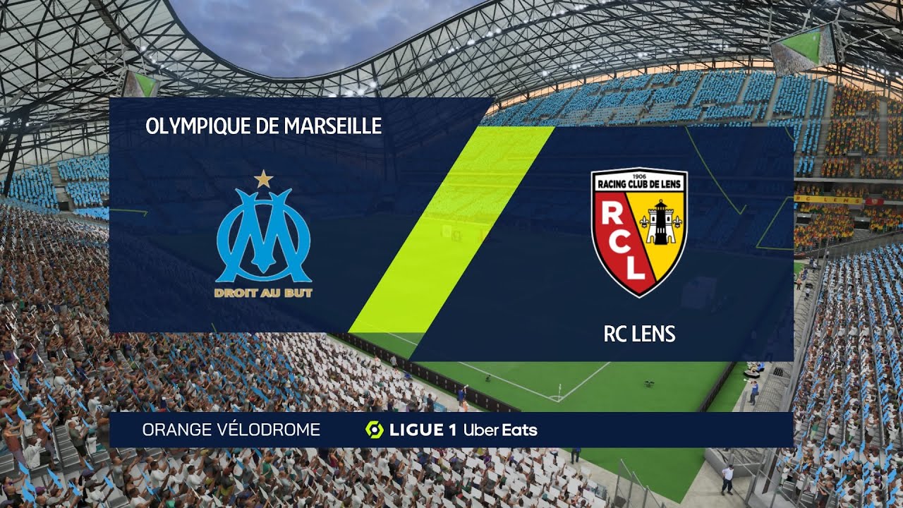 Marseille vs RC Lens (22/10/2022) Ligue 1 FIFA 23 - YouTube