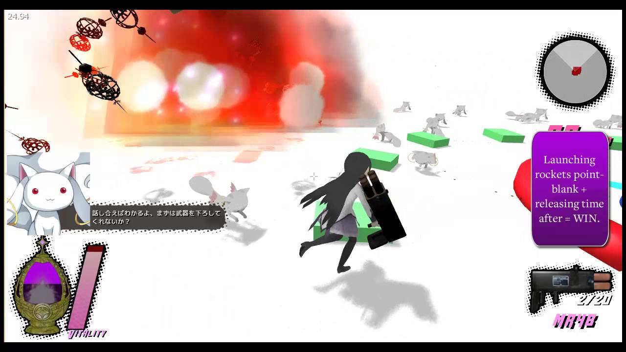 Let's Play: Homura Combat - Kyuubey Level - YouTube