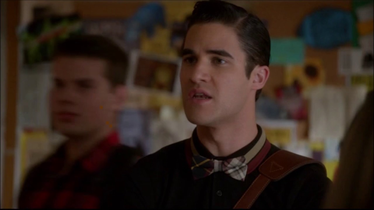 Glee - Sam and Tina apologise to Blaine for making out 5x10 - YouTube