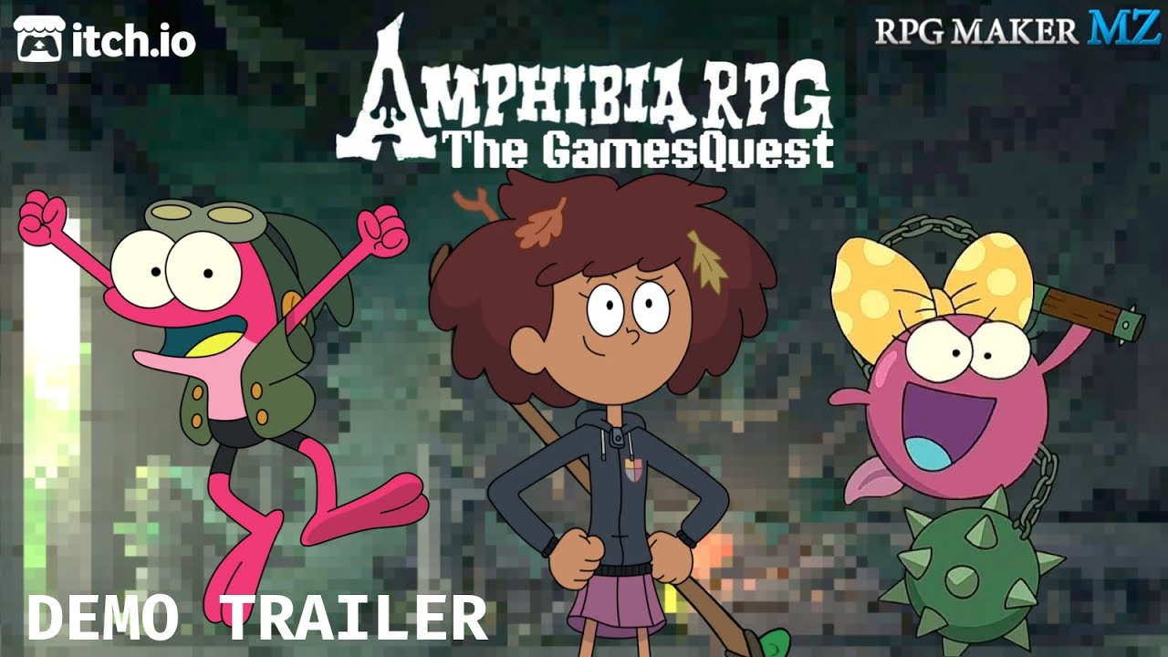 Amphibia RPG: The GamesQuest! — itch.io DEMO TRAILER - YouTube