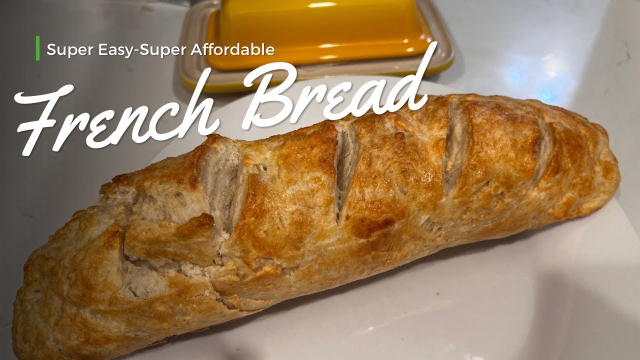 This French Bread Cost Me 50 cents to Make - Super Easy Too!!! - YouTube