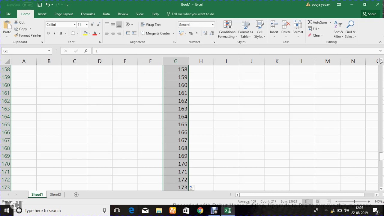 statistics(practical) microsoft excel- basic by pooja yadav - YouTube