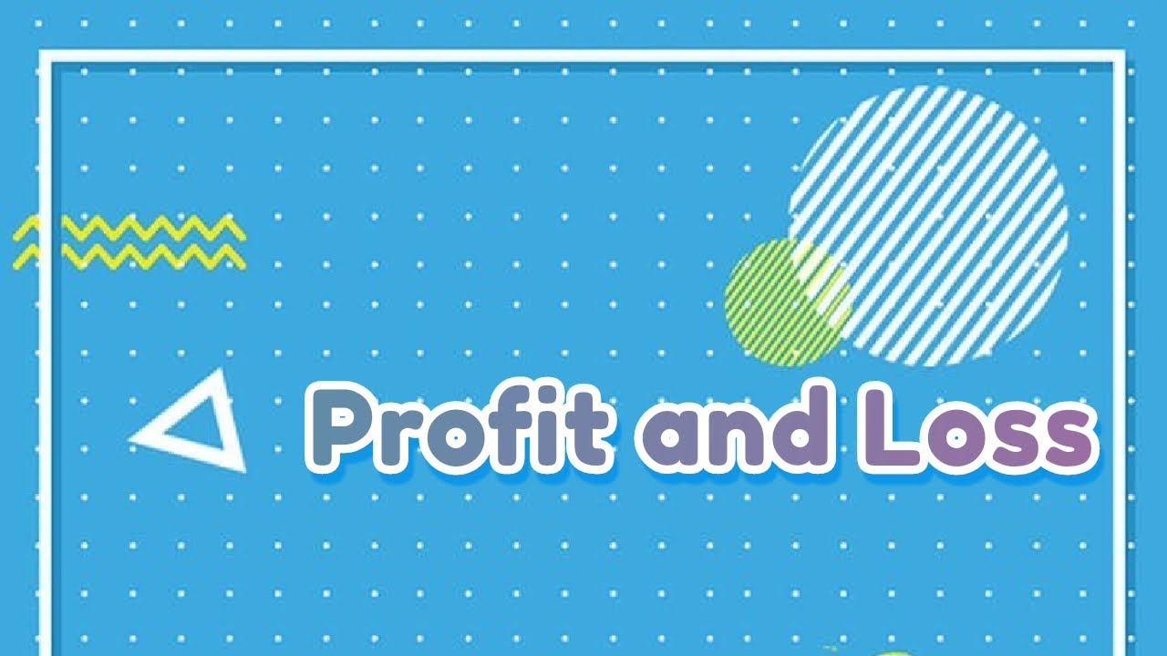 MTET Paper 1 and 2 Mathematics Profit and Loss. - YouTube