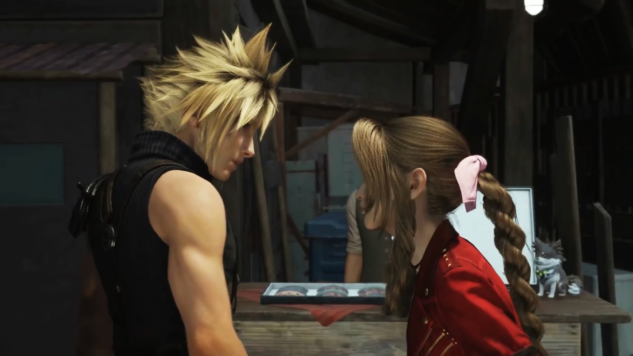 The Last Date before the Tragic ending Aerith & Cloud date Final ...