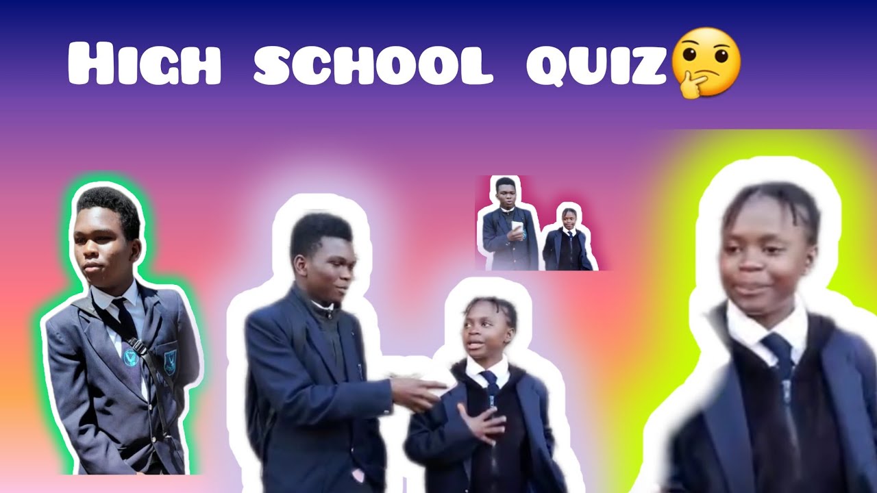 High School quiz🤔 (high school edition) 🙌😭 (Must watch)part 1 - YouTube