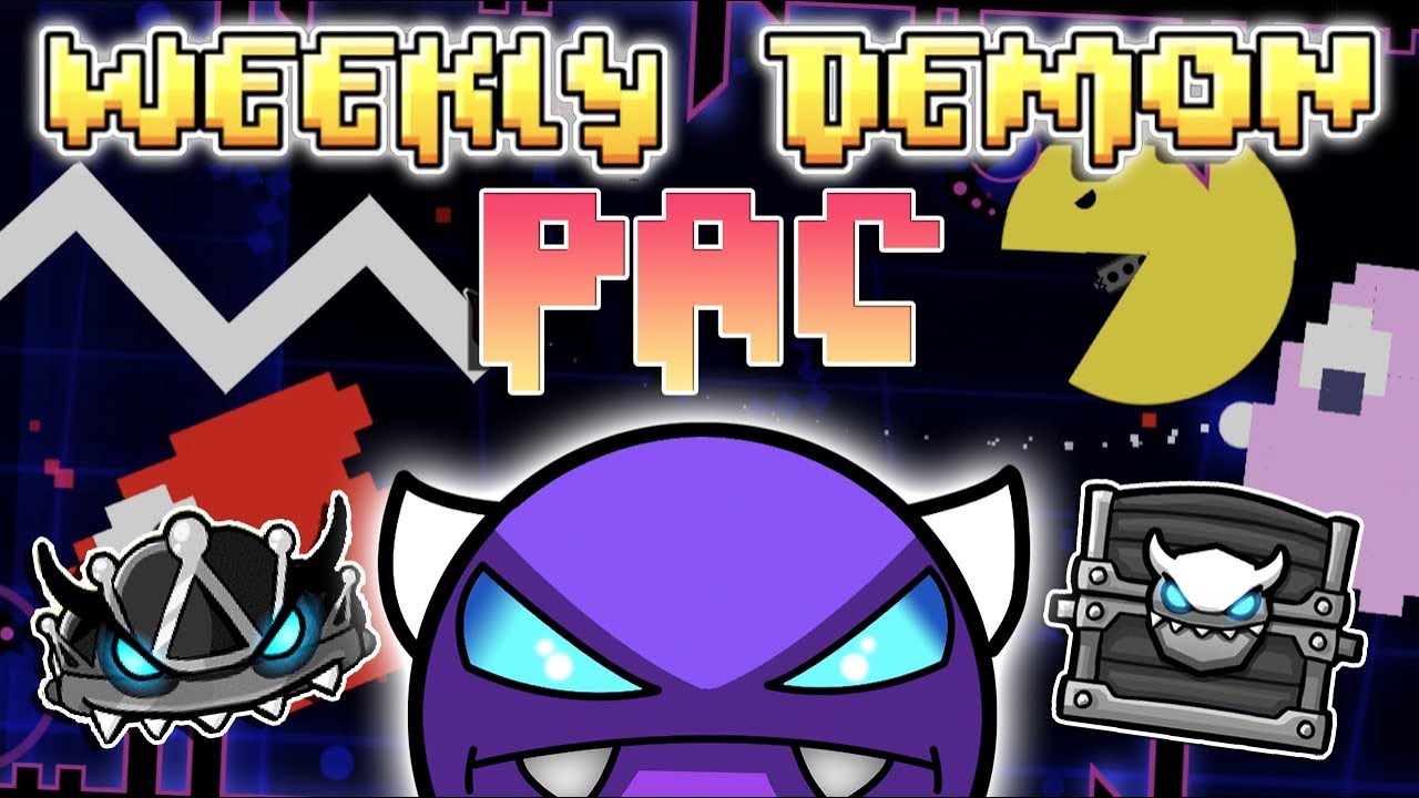 PAC-MAN BOSS FIGHT! - (Weekly Demon #37) Geometry Dash 2.11 - PaC [1 ...