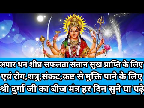 dhan|Riddhi Siddhi|santan sukh|safalta Prapti ke liye har din durga ji ...
